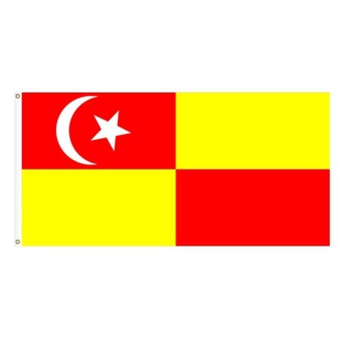 Bendera Malaysia Selangor Flag Polyester 3′ X 6′ 90cm X 180cm 